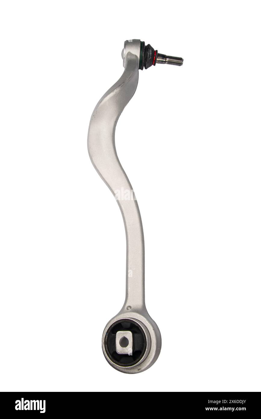 Front stabilizer isolated on white background. New car spare parts ...