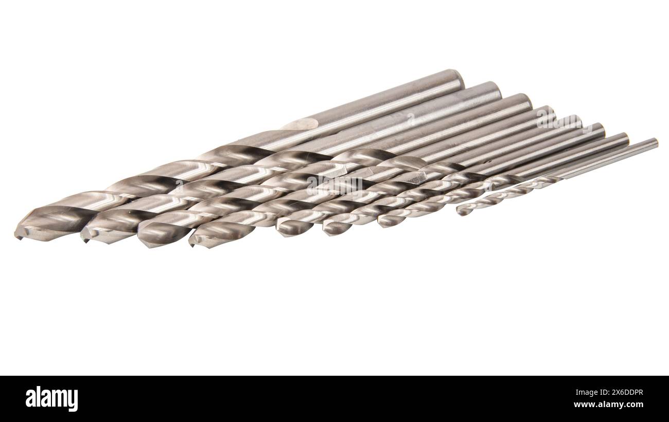 Professional cutting tools used for metalwork/woodwork. Isolated on ...