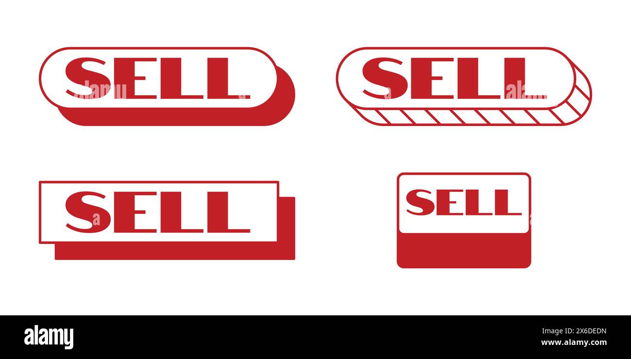 Sell Shopping Vector Icon. sell buttons banner icon. shopping button ...