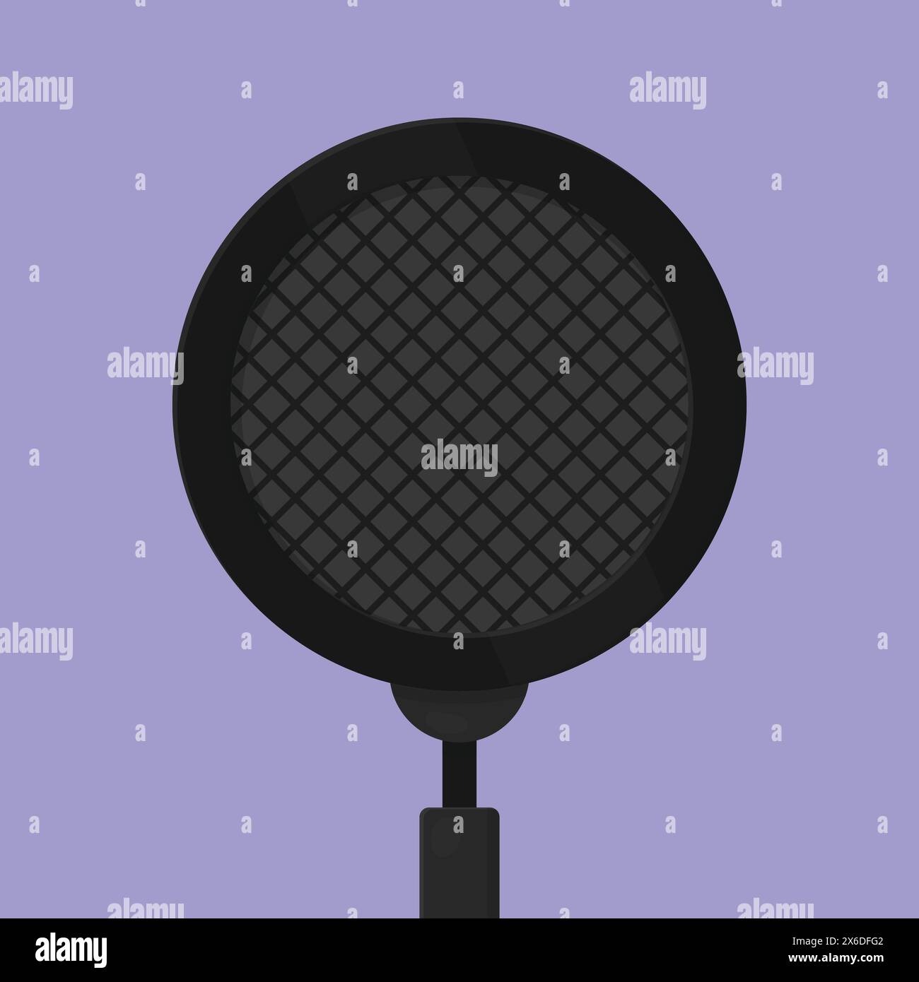 Condenser mike Stock Vector Images - Alamy