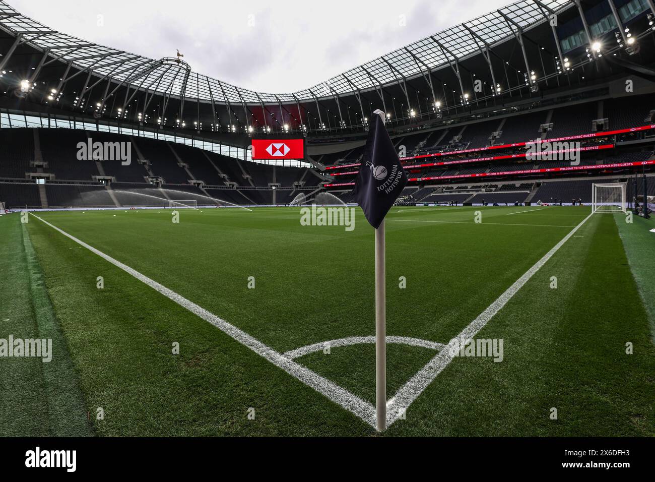A general view inside of the Tottenham Hotspur Stadium, home of ...