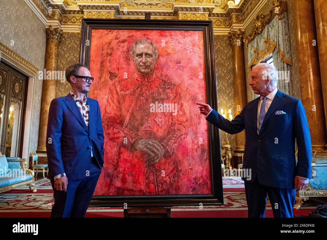 King charles iii portrait uniform hi-res stock photography and images ...