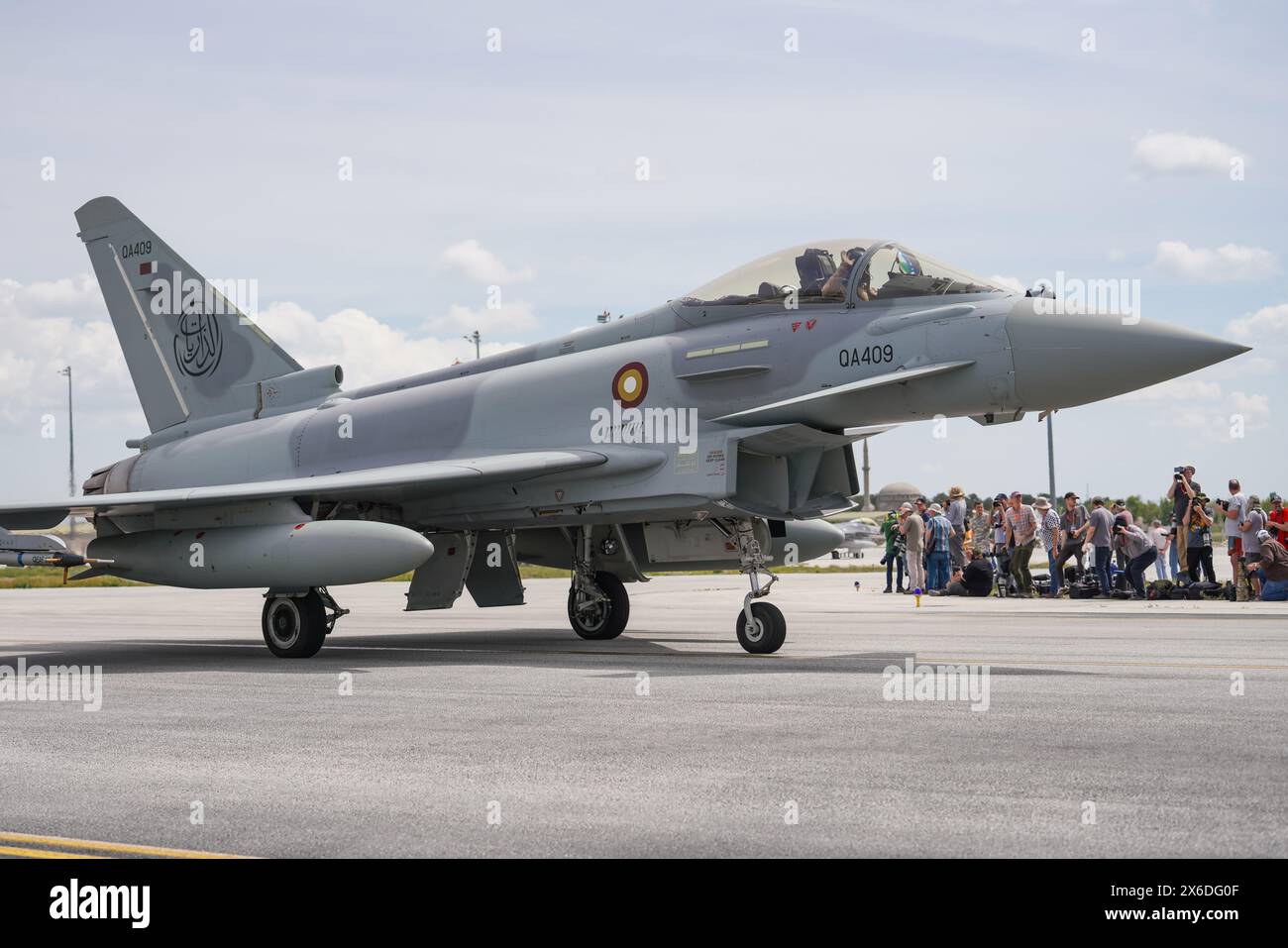 Qatar typhoon fighter jet hi-res stock photography and images - Alamy