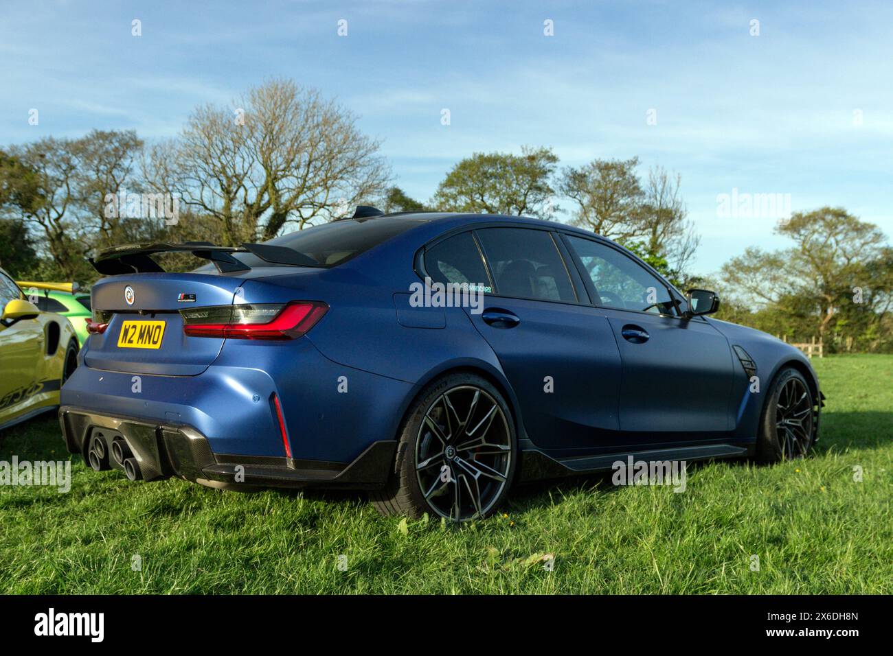 BMW M£ Competition. Wheels Up North, Longridge Stock Photo - Alamy