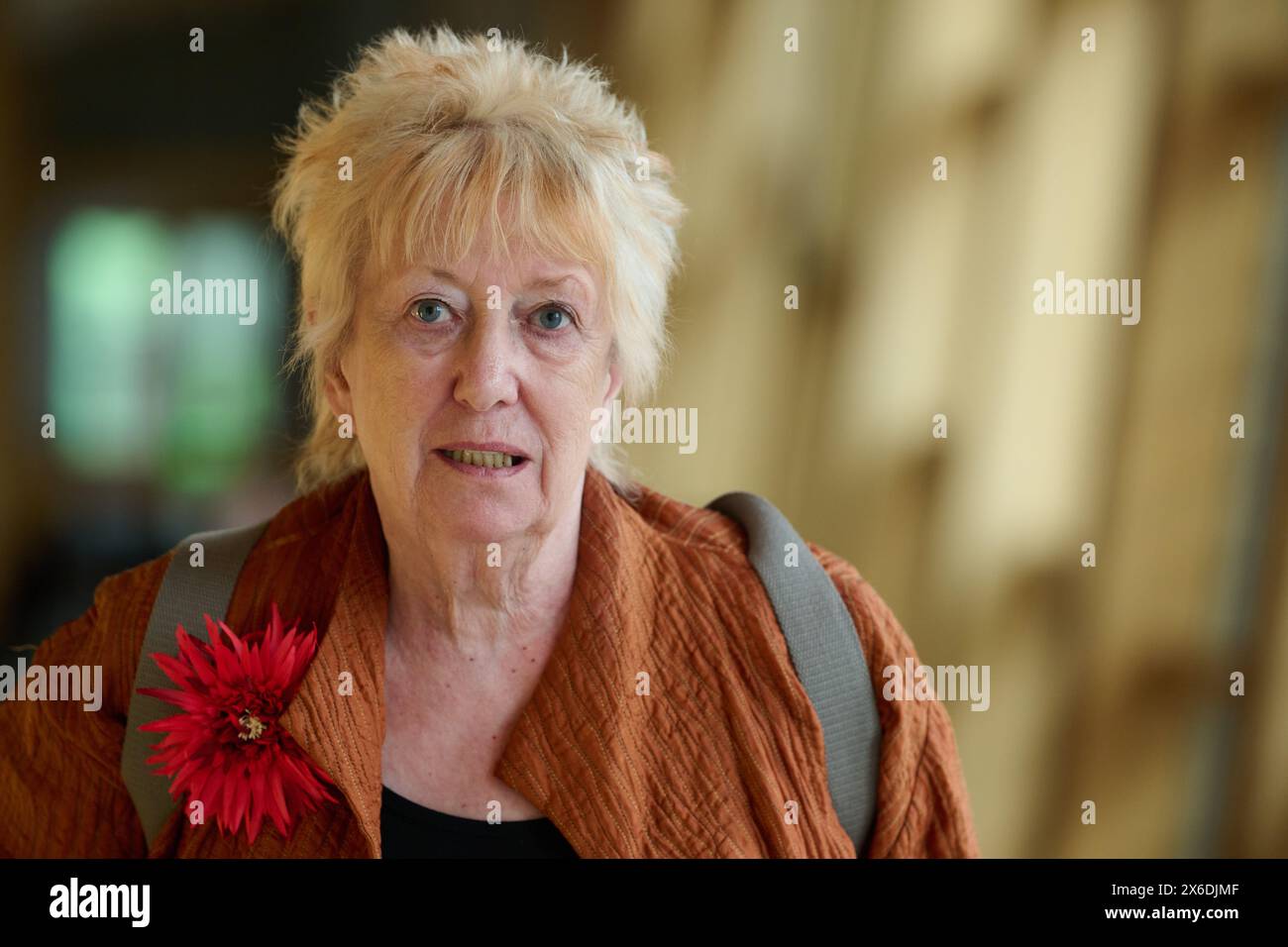 Edinburgh Scotland, UK 14 May 2024. Christine Grahame MSP at the ...