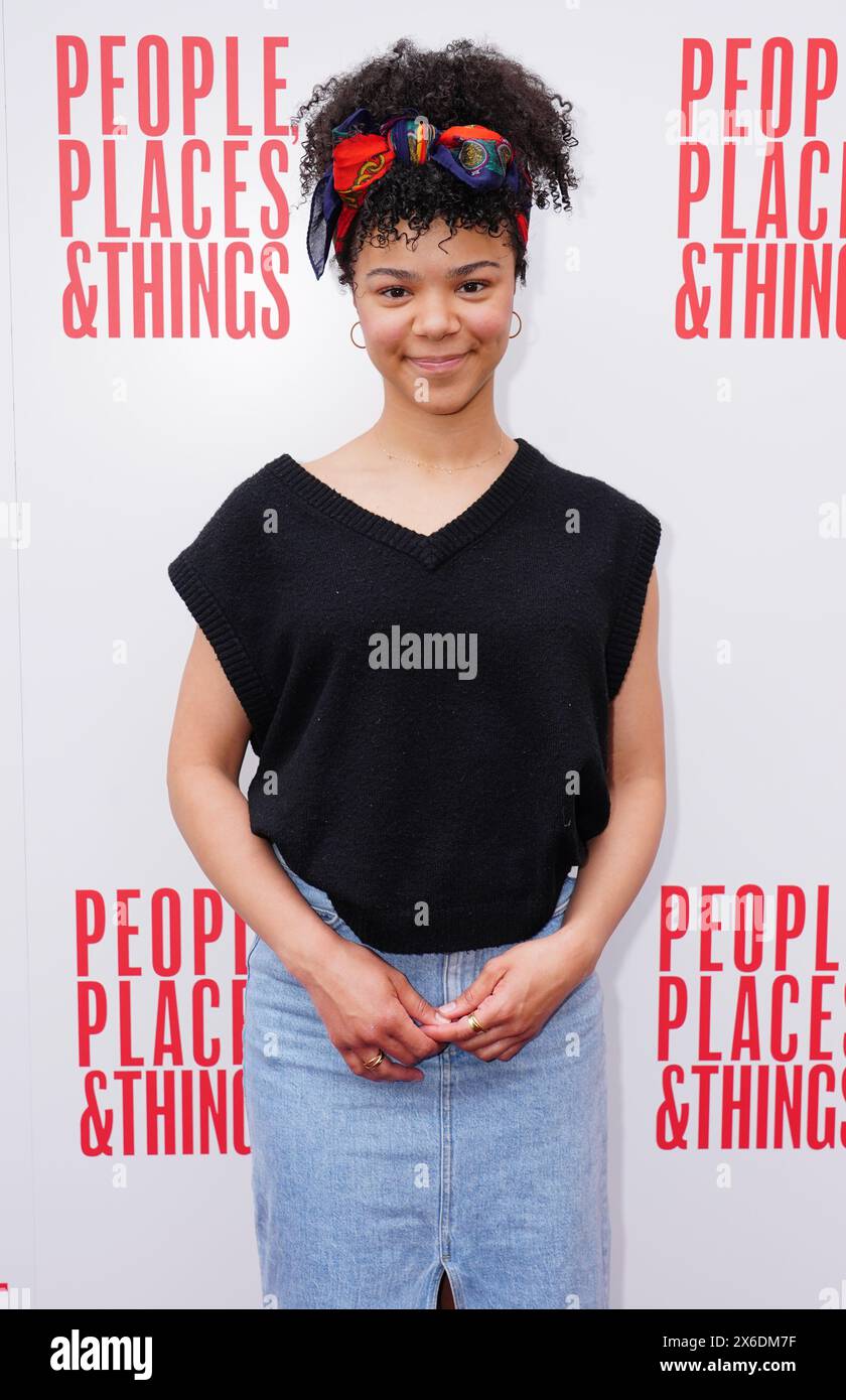 India Ria Amarteifio attends the West End opening night of People ...