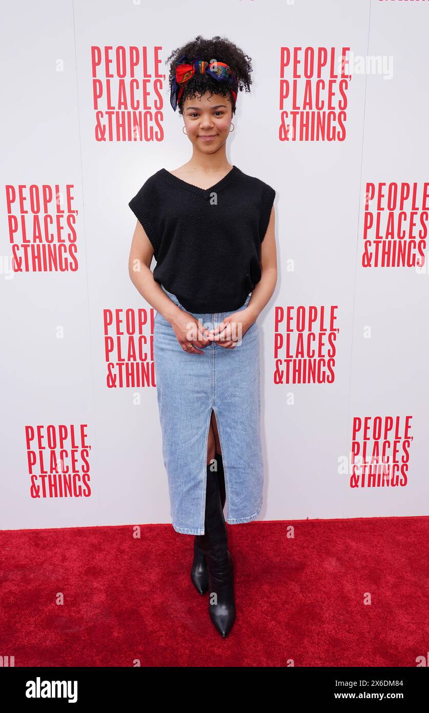 India Ria Amarteifio attends the West End opening night of People ...