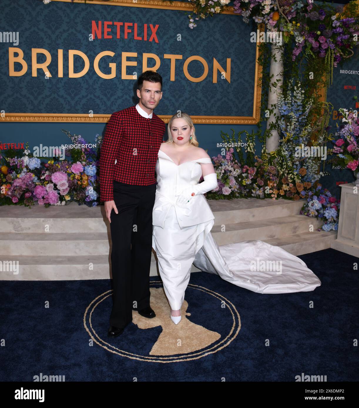 May 13, 2024, New York, New York, USA: Luke Newton and Nicola Coughlan ...