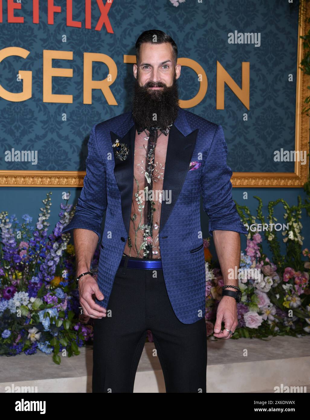 May 13, 2024, New York, New York, USA: Sam Lantz attends Netflix's ...