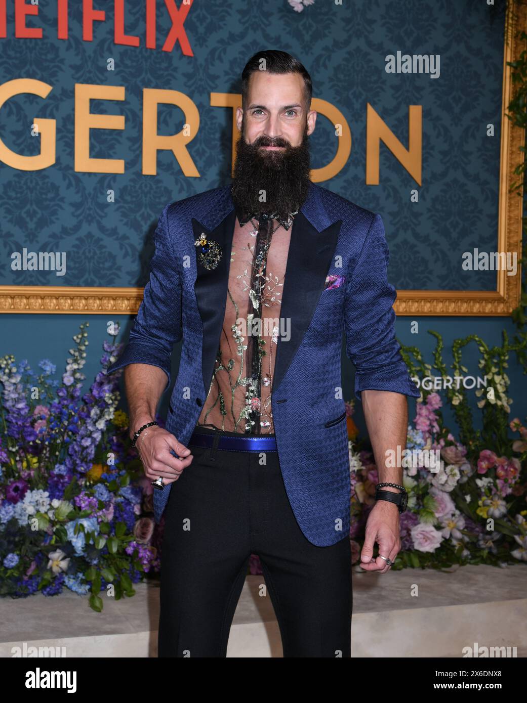 May 13, 2024, New York, New York, USA: Sam Lantz attends Netflix's ...