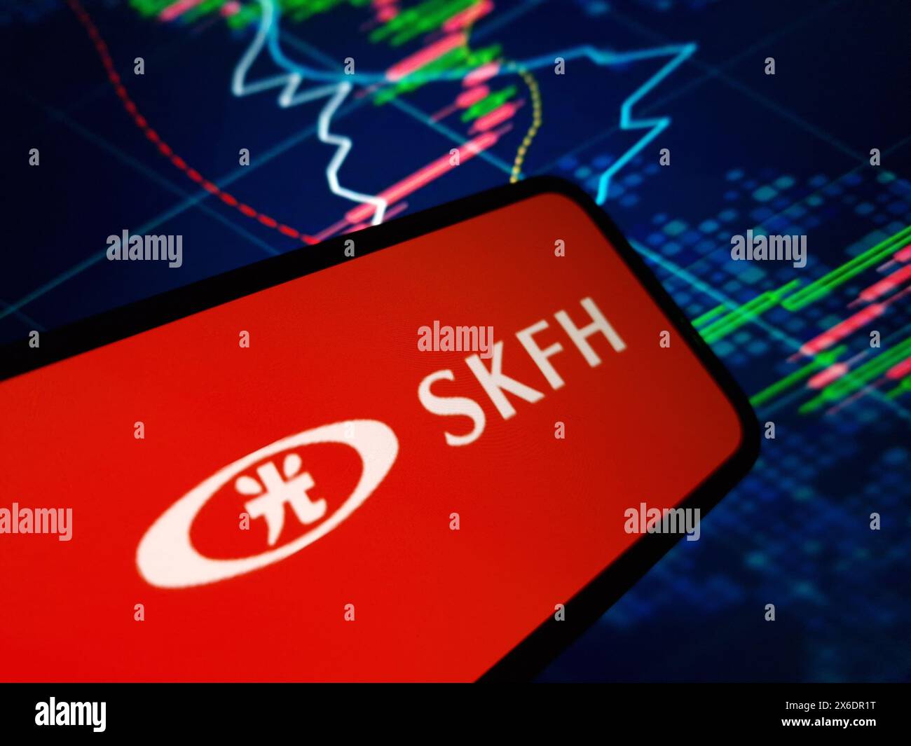 Konskie, Poland - May 13, 2024: Shin Kong Financial Holding company ...