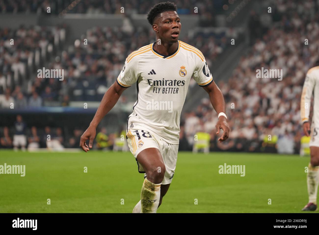 Aurélien Tchouaméni of Real Madrid during the UEFA Champions League ...