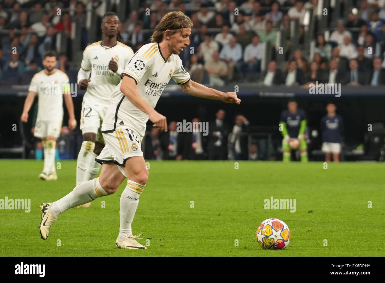 TEAM Real Madrid during the UEFA Champions League, Semi-finals, 2nd leg ...