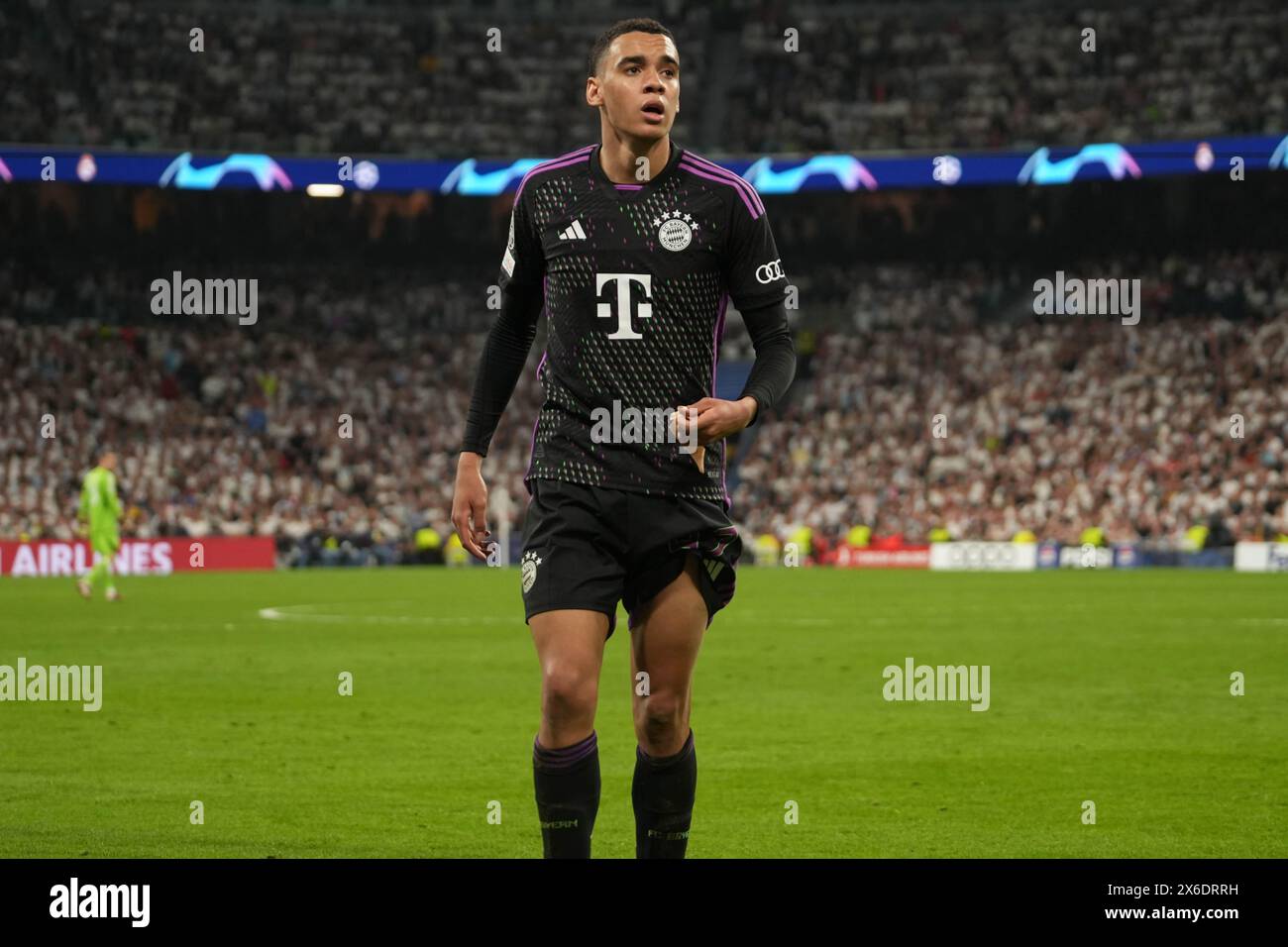 Jamal Musiala of Bayern Munich during the UEFA Champions League, Semi ...