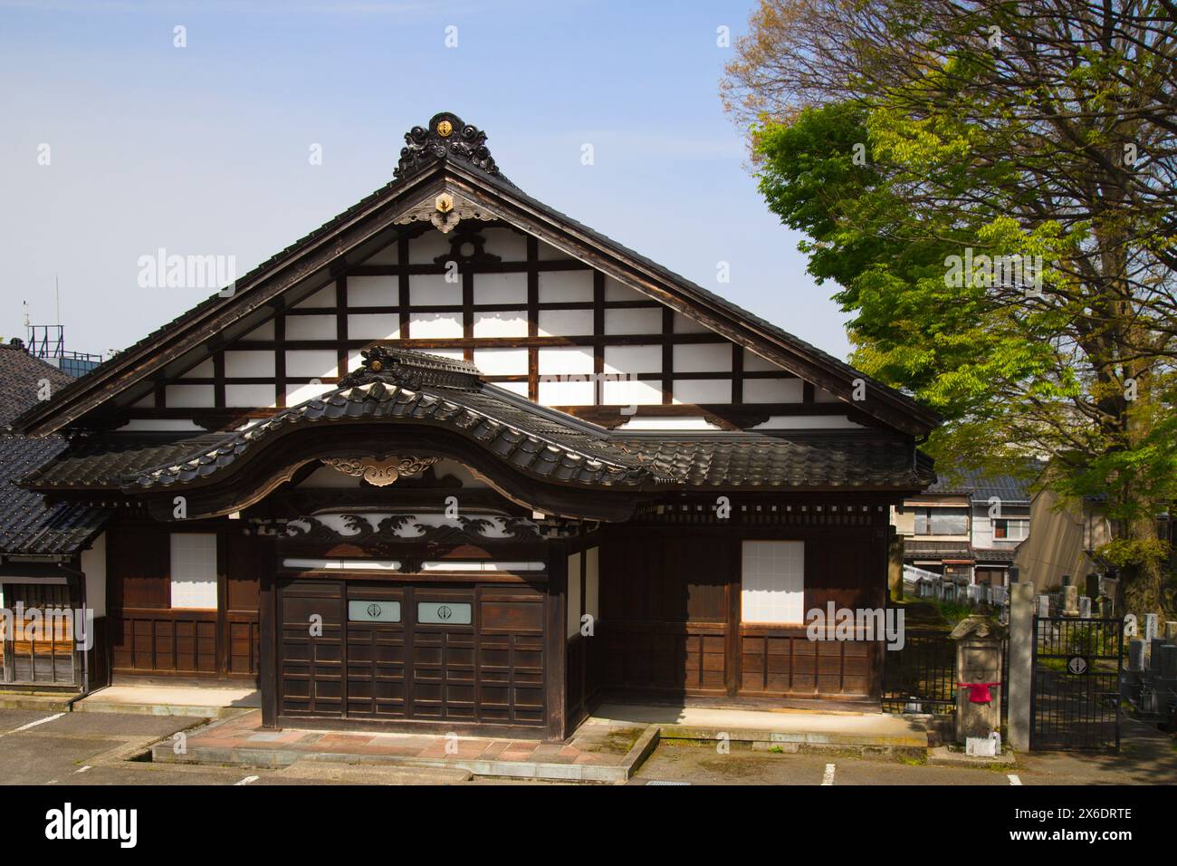 Japan, Kanazawa, Tera-machi, buddhist temple Stock Photo - Alamy