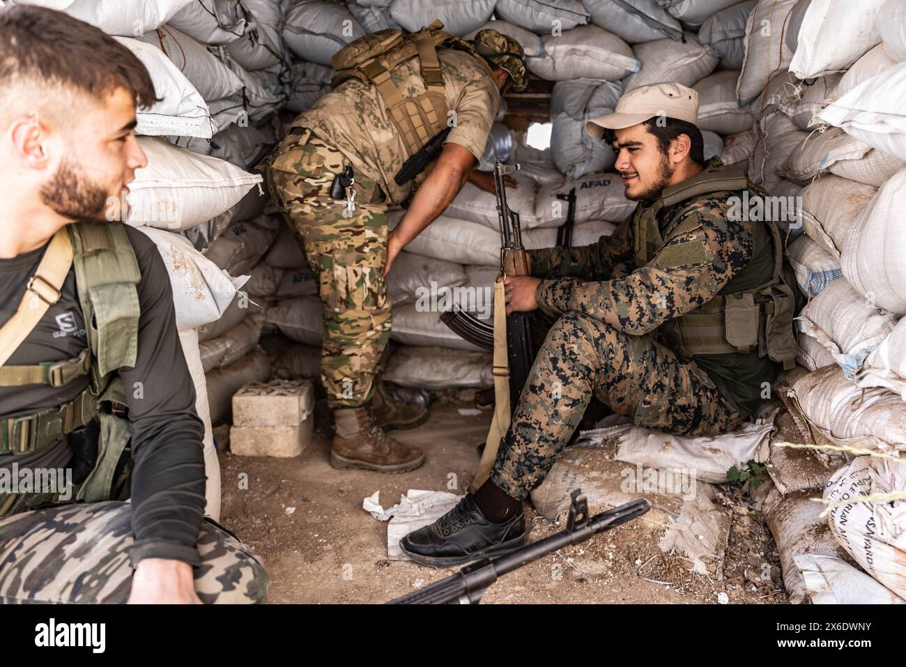 Turkish backed syrian national army hi-res stock photography and images ...