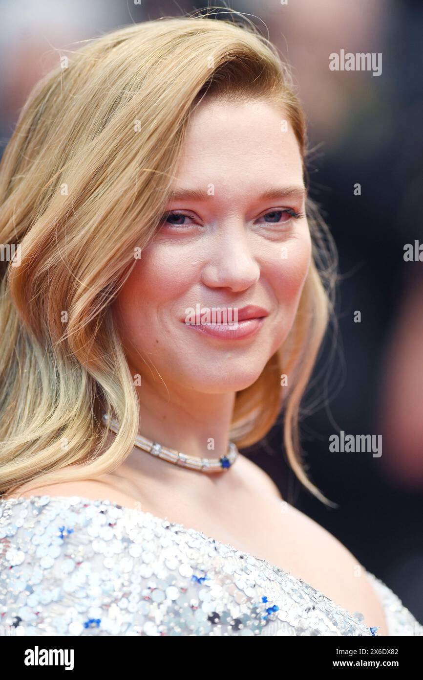 Cannes, France. 14th May, 2024. French actress Lea Seydoux attends the ...