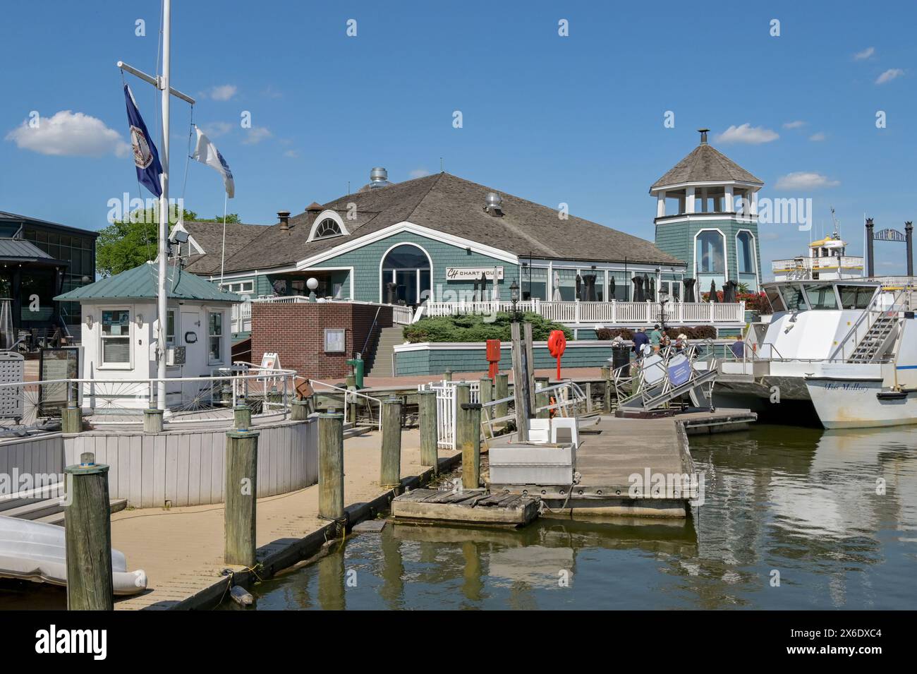 Alexandria, Virginia, USA - 1 May 2024: Harbour in the city of ...
