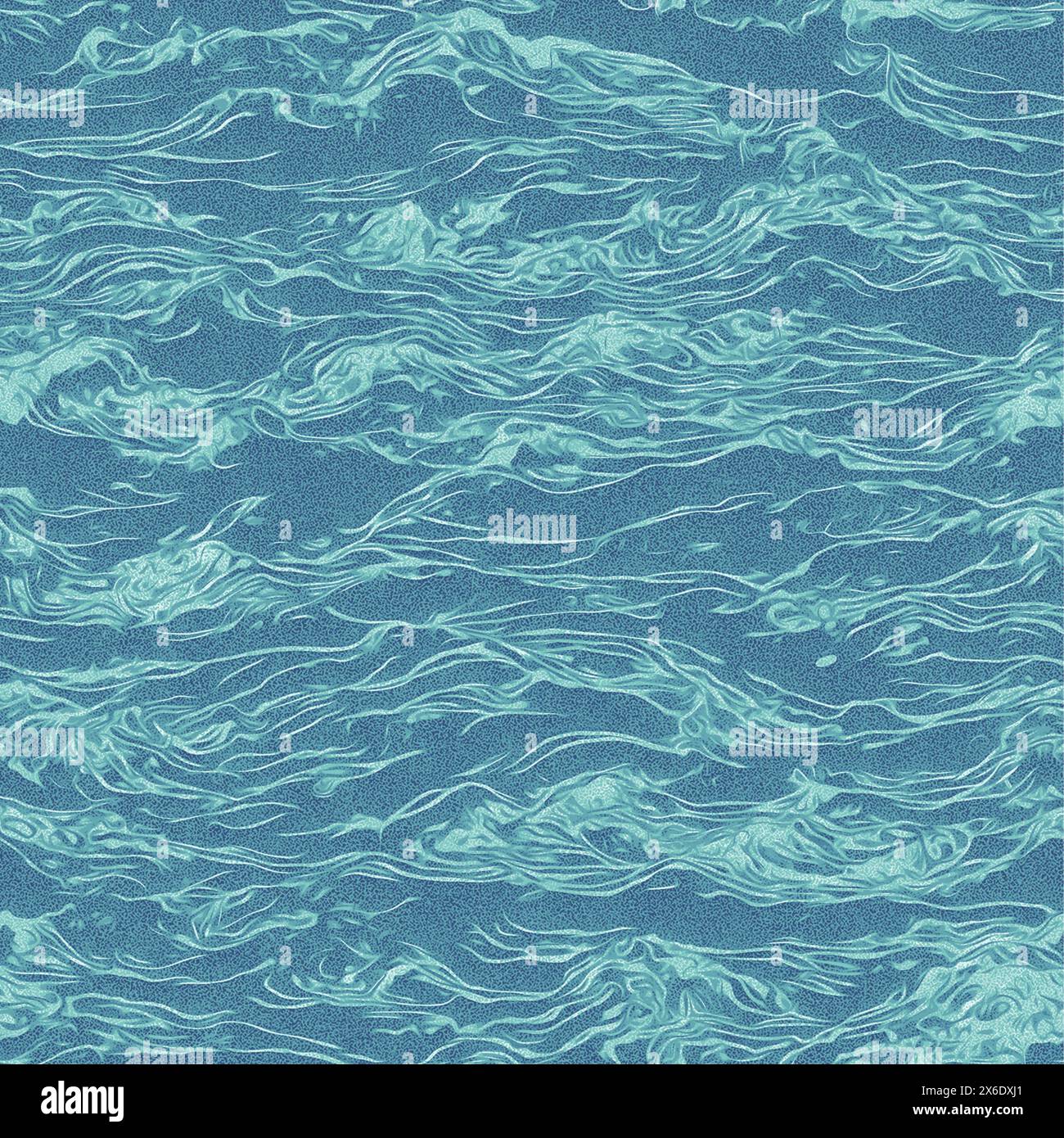 Seamless abstract waves intage noisy style, contemporary tileable ...