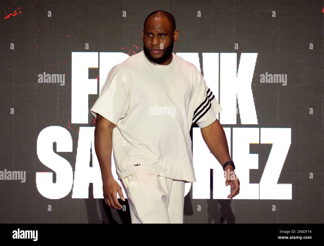 Frank Sanchez during the ceremonial grand arrivals at the Boulevard ...