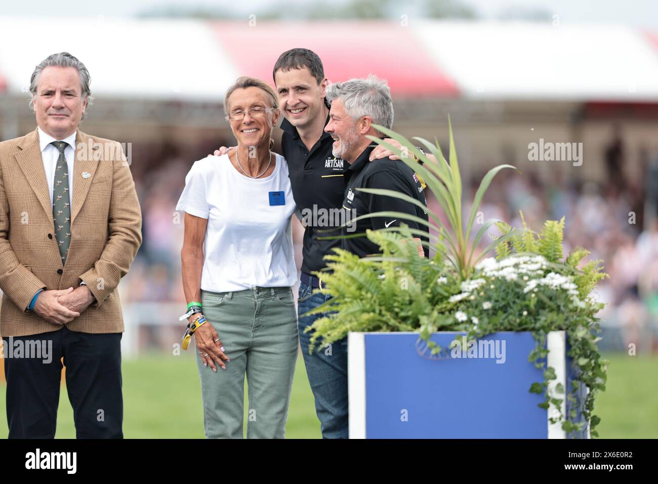 Winner Caroline Powell of New Zealand with Greenacres Special Cavalier ...