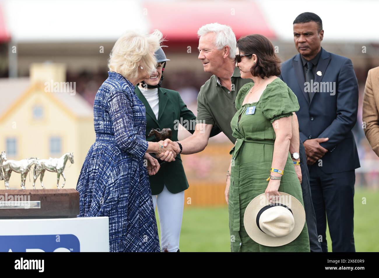 Leslie Crampton owner of Rca Patron Saint (second with Lucy Latta ...