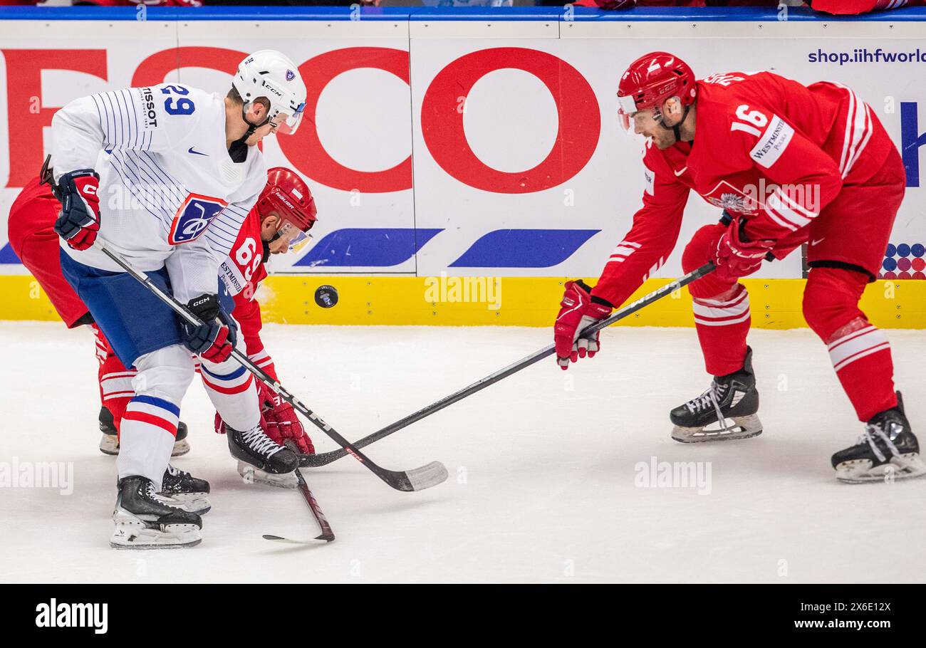 Ostrava, Czech Republic. 14th May, 2024. L-R Louis Boudon (FRA ...