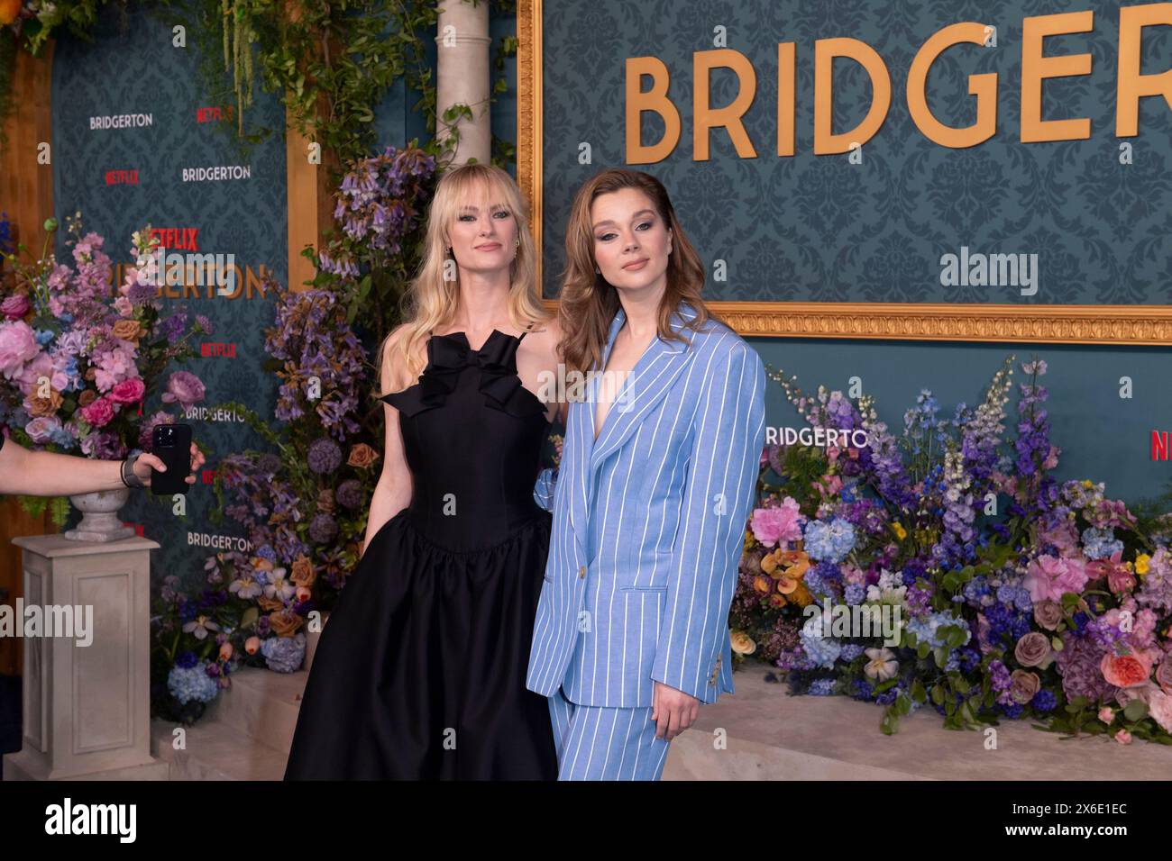 New York, United States. 13th May, 2024. Jessica Madsen and Claudia ...