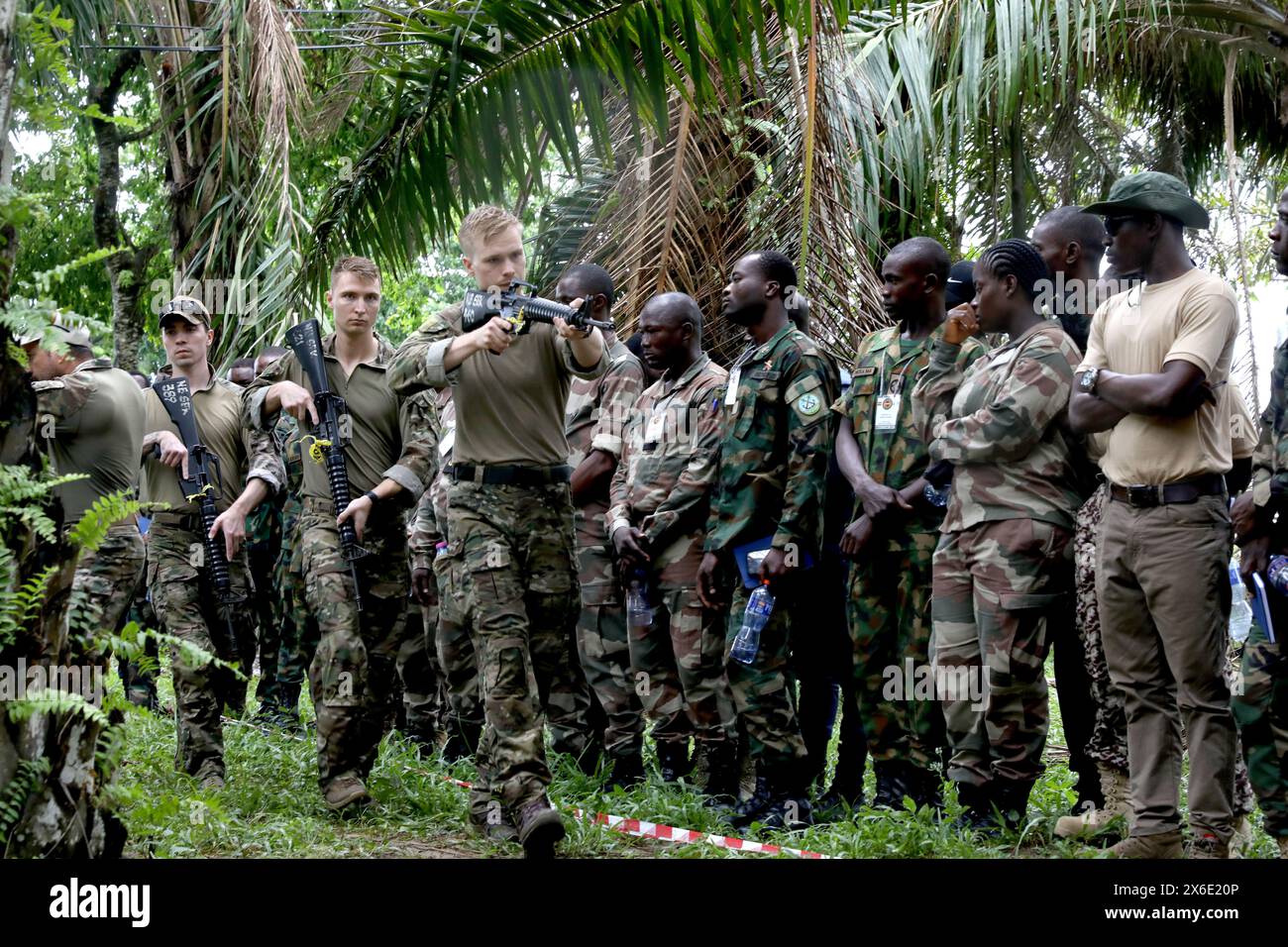 May 6, 2024 - Sekondi, Ghana - Members of U.S. Coast Guard Tactical Law ...