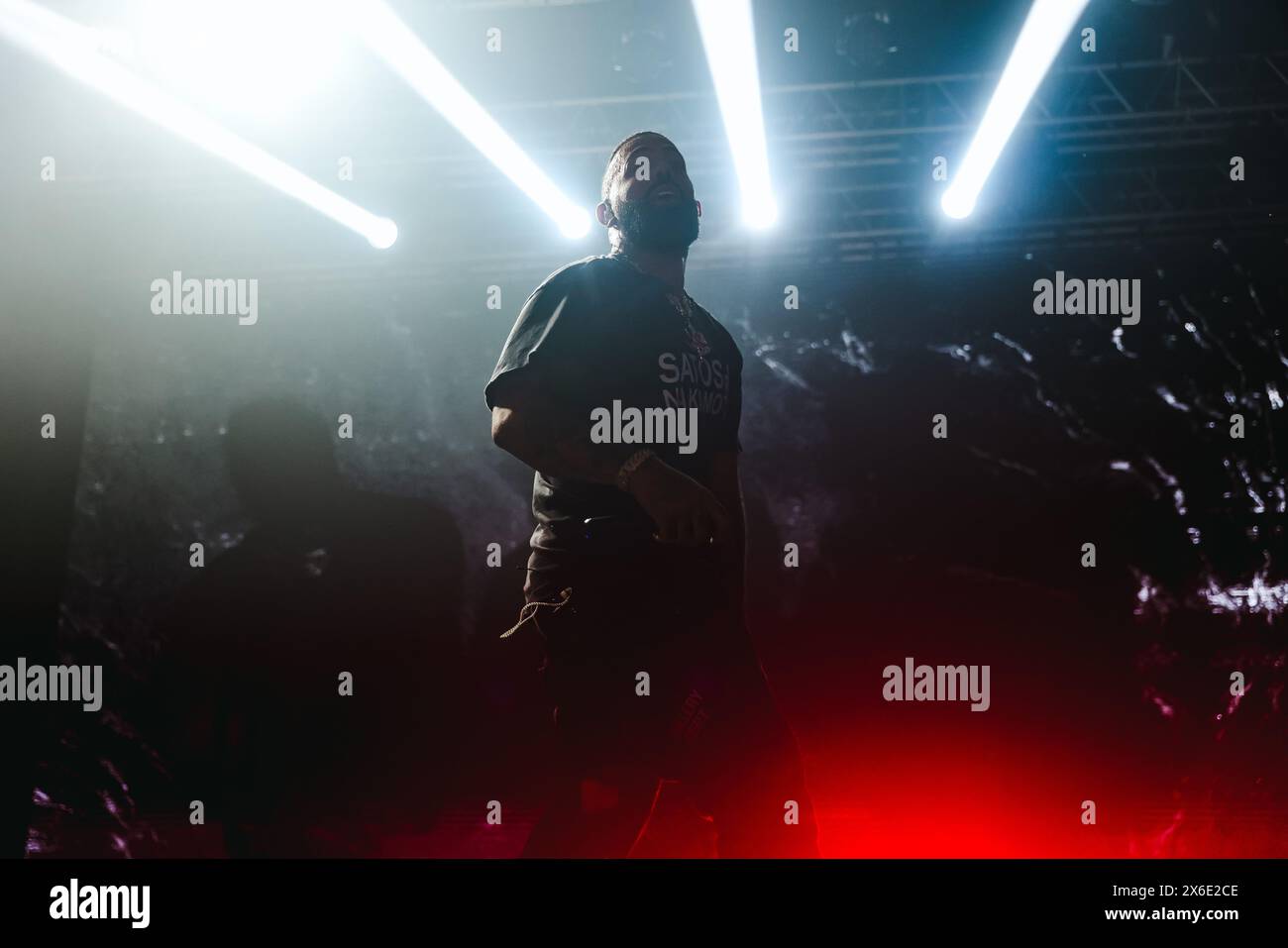 Milan, Italy. 11th May, 2024. Eladio Carrion is performing live during ...