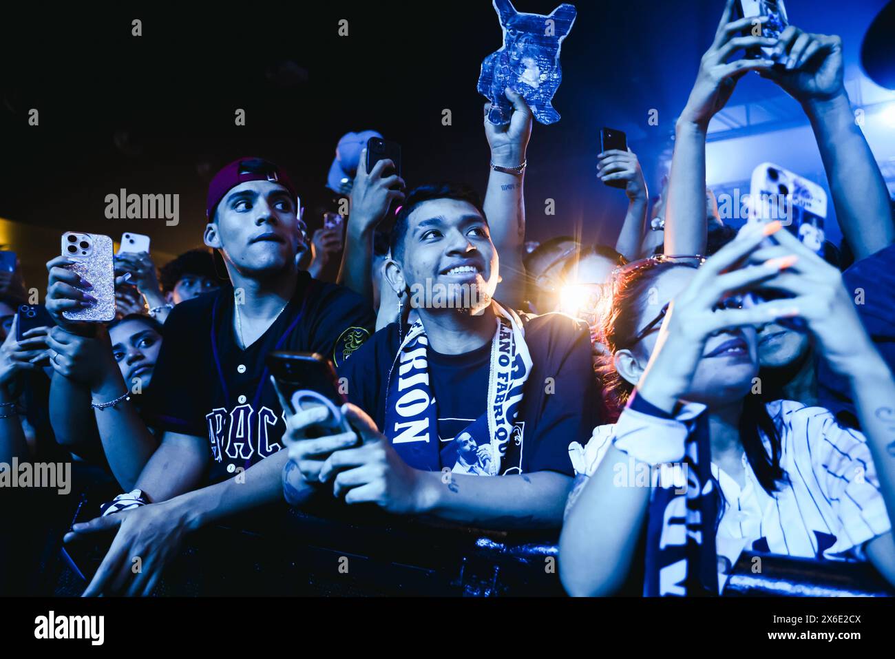 Milan, Italy. 11th May, 2024. Eladio Carrion is performing live during ...