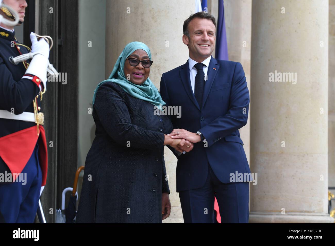 Paris, France. 14th May, 2024. Emmanuel Macron, the President of the ...
