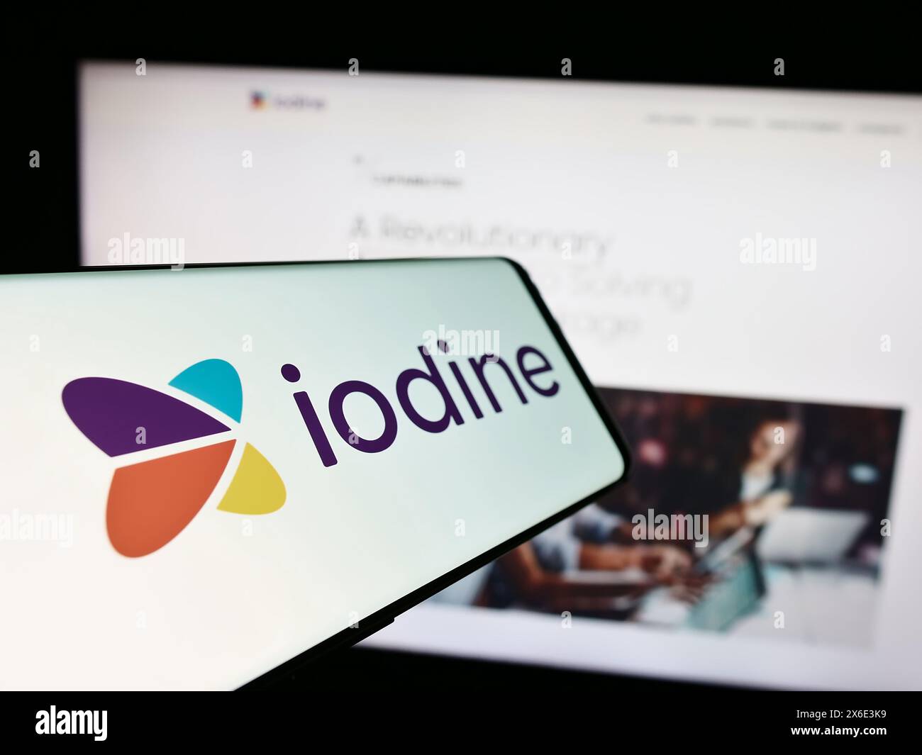 Iodine software logo hi-res stock photography and images - Alamy