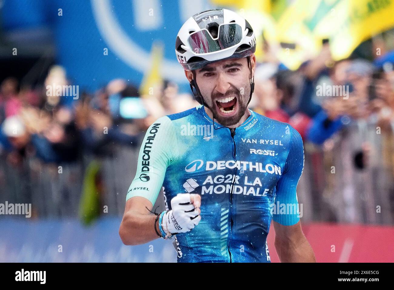 Bocca Della Selva, Italy. 14th May, 2024. Paret Peintre Valentin ...