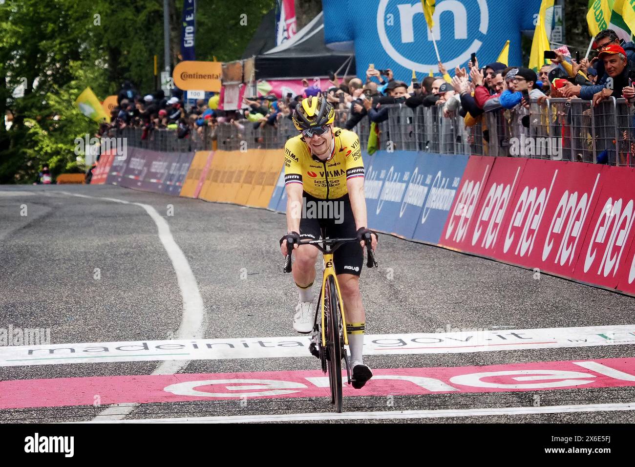 Bocca Della Selva, Italy. 14th May, 2024. Jan Tratnik is a Slovenian ...