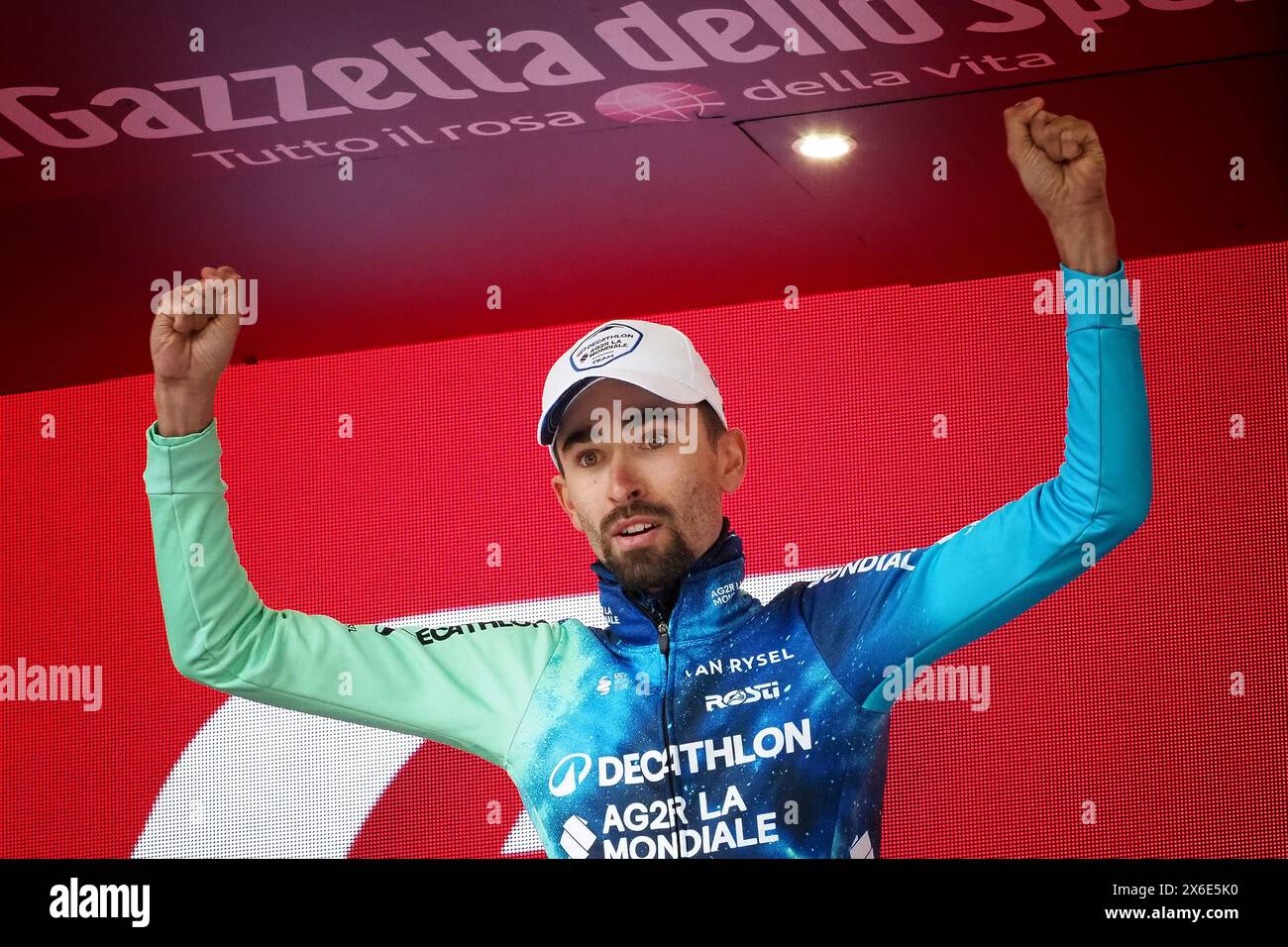 Bocca Della Selva, Italy. 14th May, 2024. Paret Peintre Valentin ...