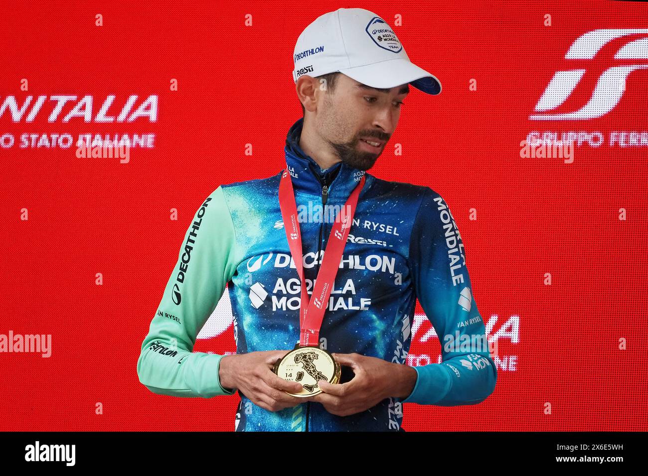 Bocca Della Selva, Italy. 14th May, 2024. Paret Peintre Valentin ...