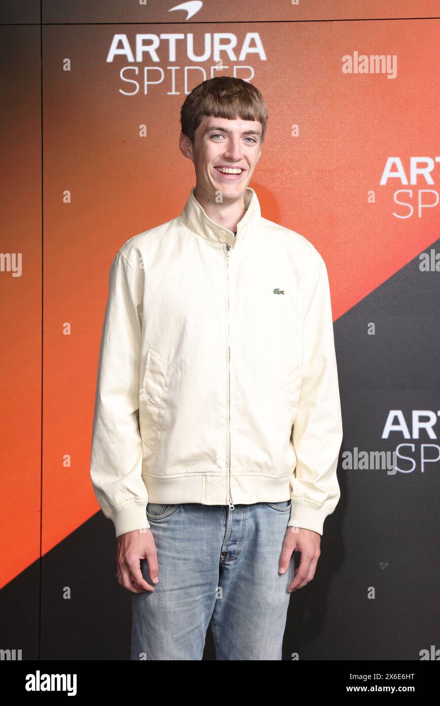 EDITORIAL USE ONLY Francis Bourgeois arrives at the London premiere ...