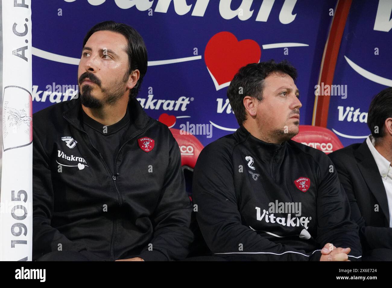 Perugia, Italy. 14th May, 2024. alessandro formisano (coach perugia ...