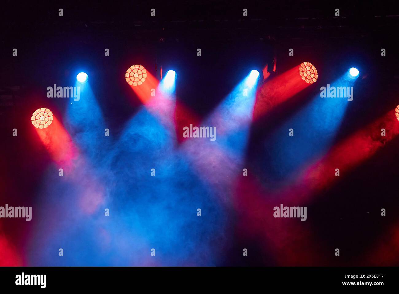 Colorful Concert Lighting Stock Photo - Alamy