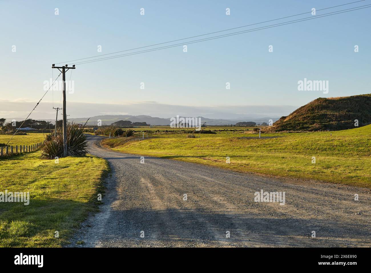 Agricultural landscape gravel road hi-res stock photography and images ...