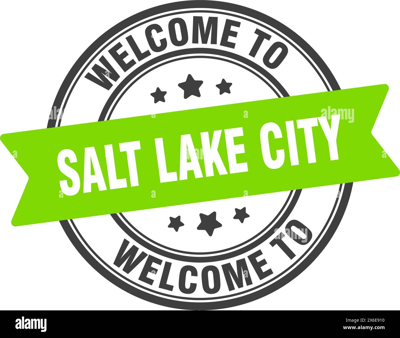 Welcome to Salt Lake City stamp. Salt Lake City round sign isolated on ...
