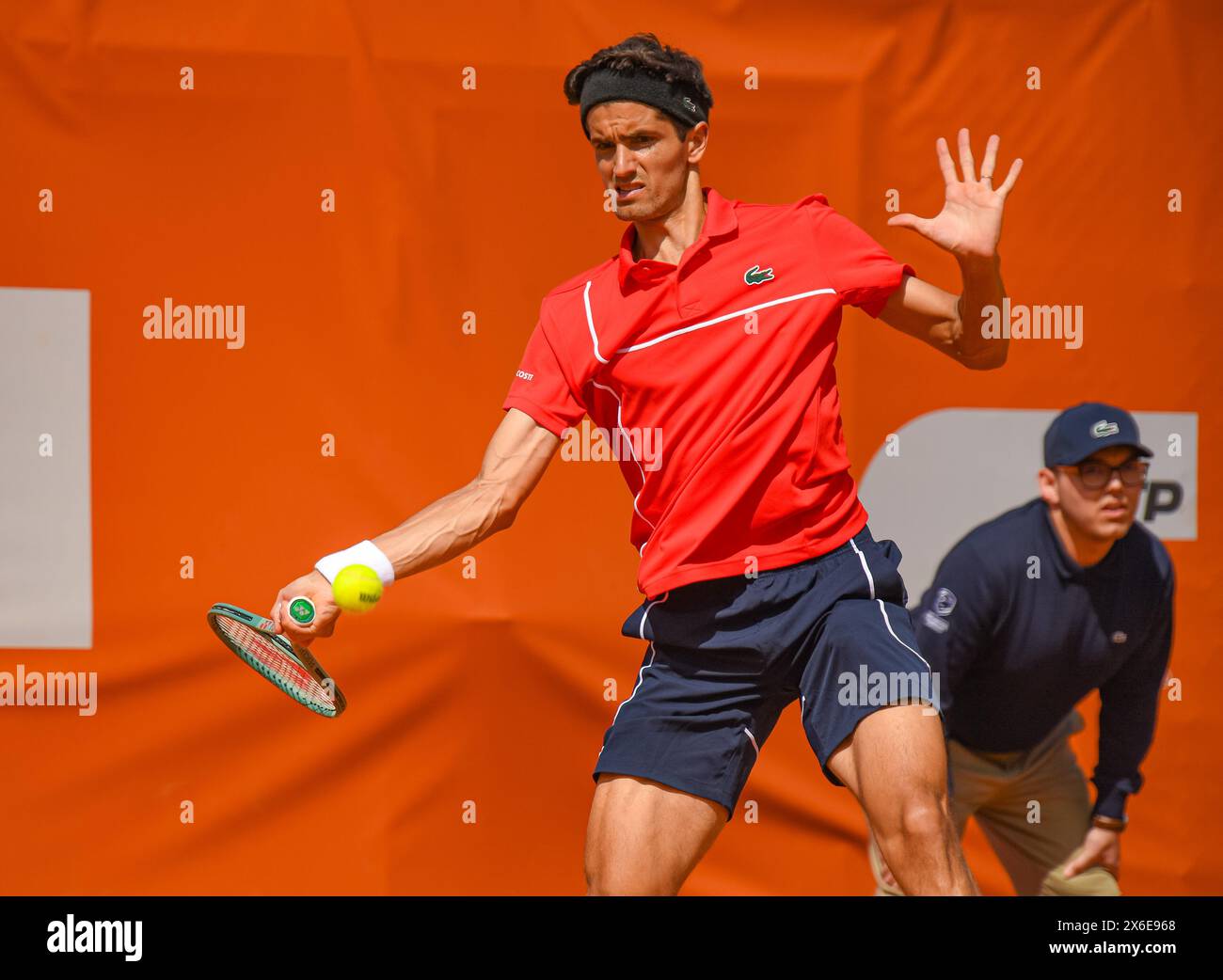 French tennis player Pierre-Hughes Herbert at the Bordeaux ...