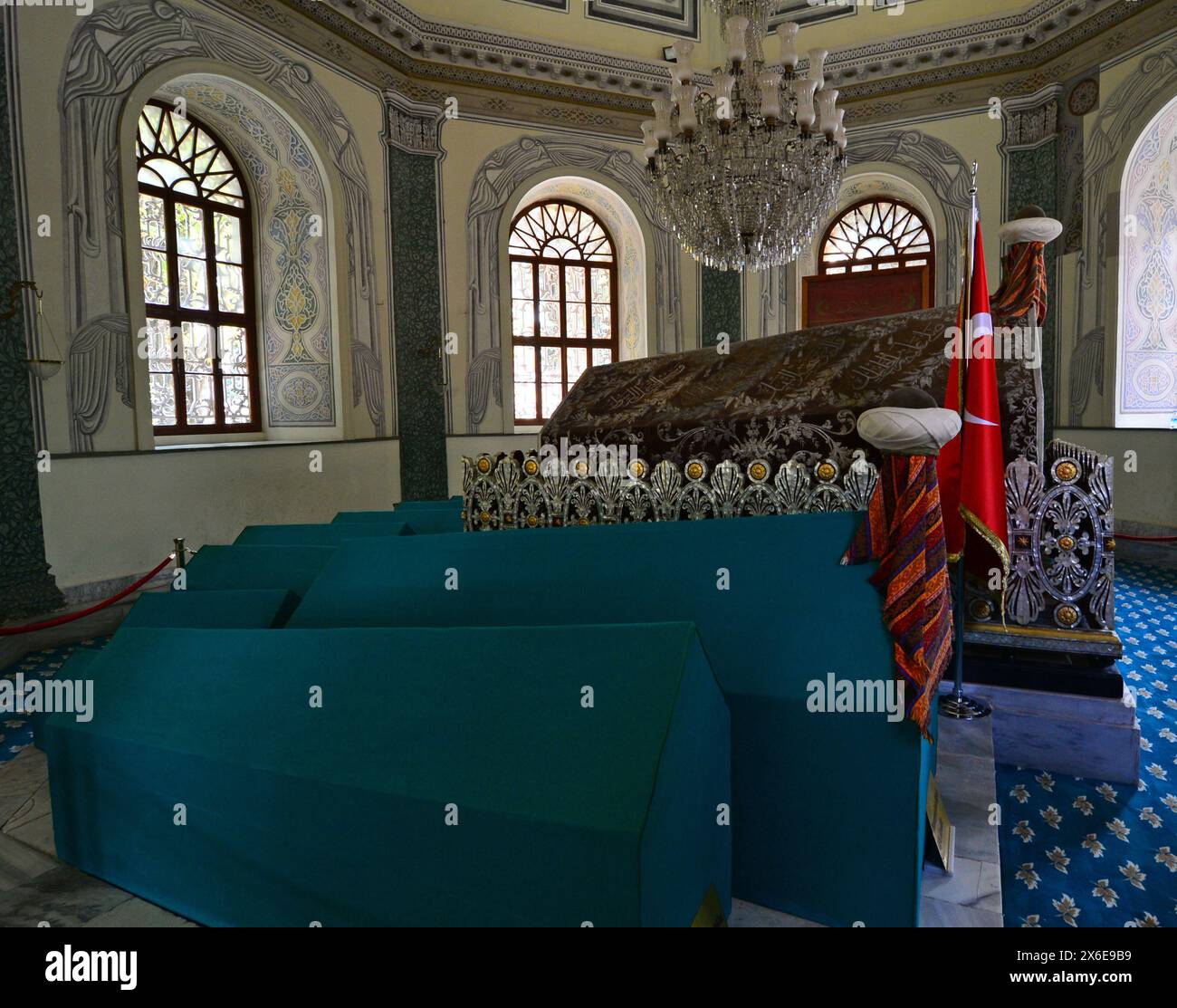 The Tomb of Osman Gazi, the founder of the Ottoman Empire, is located ...