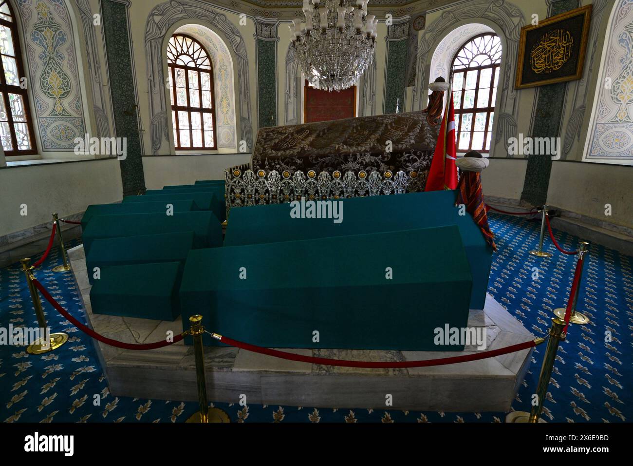 The Tomb of Osman Gazi, the founder of the Ottoman Empire, is located ...
