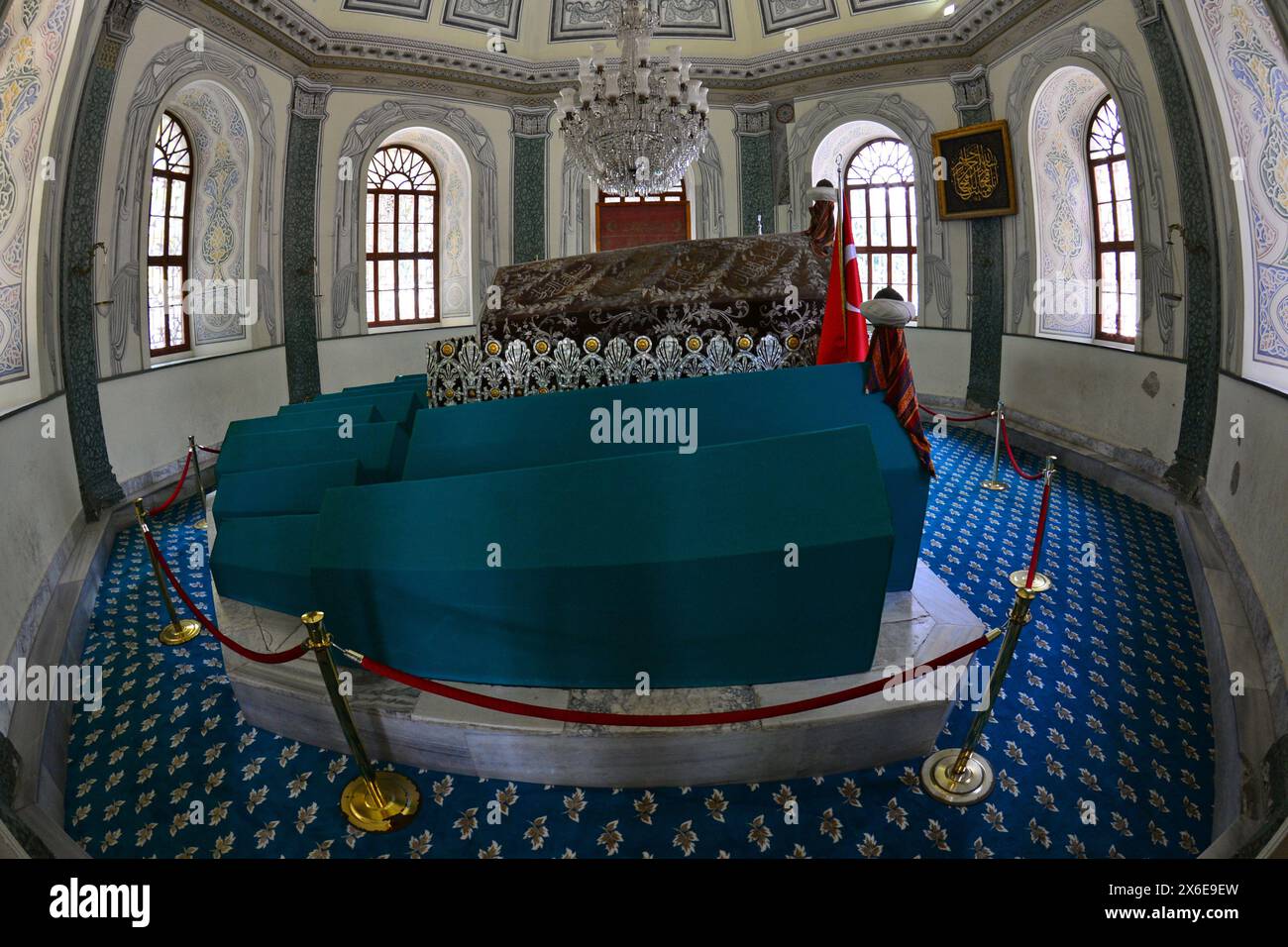 The Tomb of Osman Gazi, the founder of the Ottoman Empire, is located ...