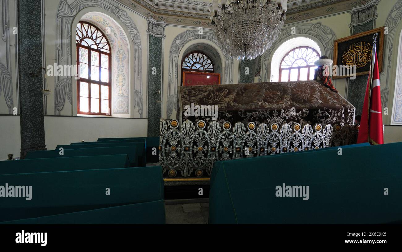 The Tomb of Osman Gazi, the founder of the Ottoman Empire, is located ...