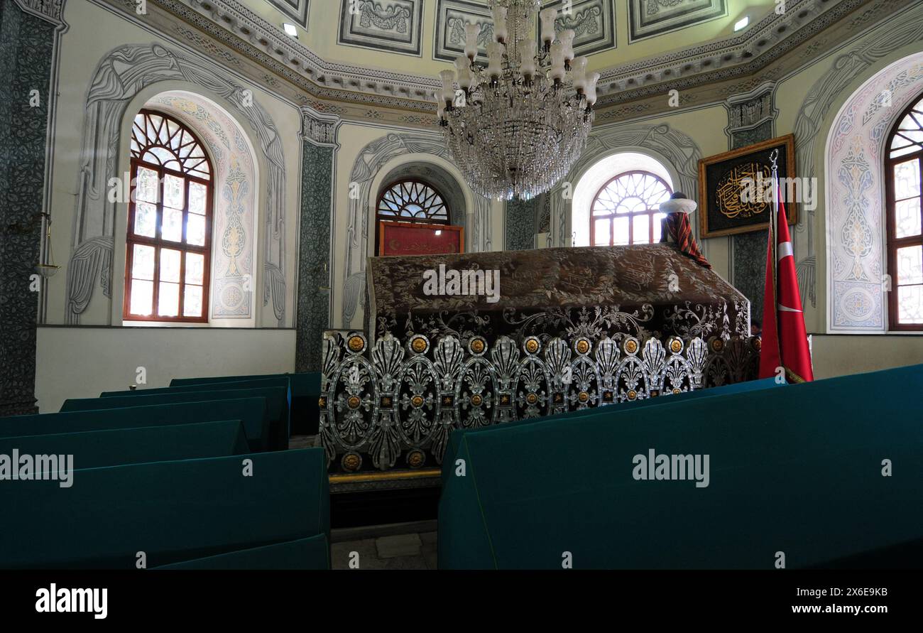 The Tomb of Osman Gazi, the founder of the Ottoman Empire, is located ...