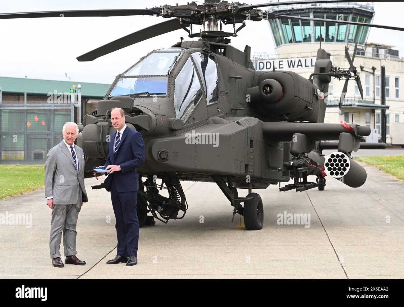 Middle Wallop, England. UK. 13 May, 2024. King Charles III and Prince ...