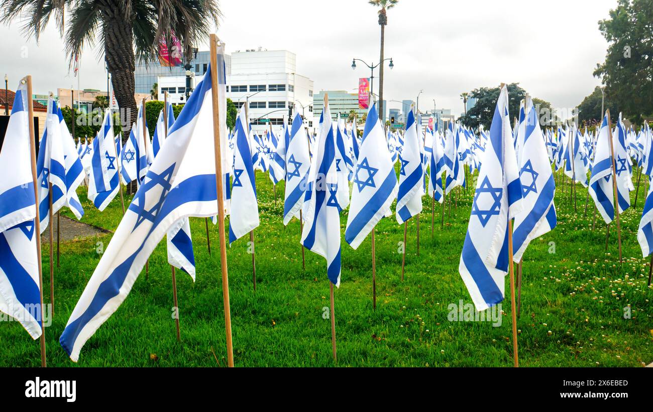 Israeli flag in breeze hi-res stock photography and images - Alamy